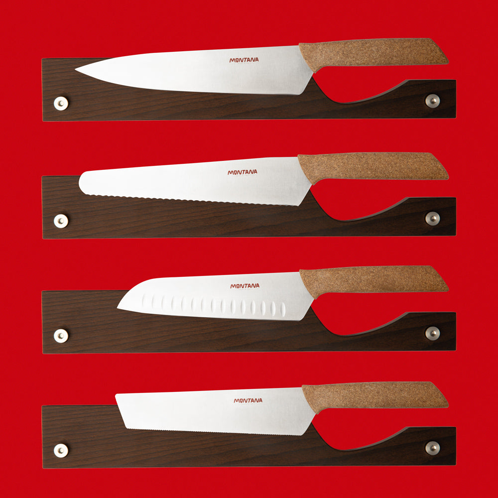 Set Coltelli 4 Set di Coltelli da Cucina Professionali | Coltelli Montana